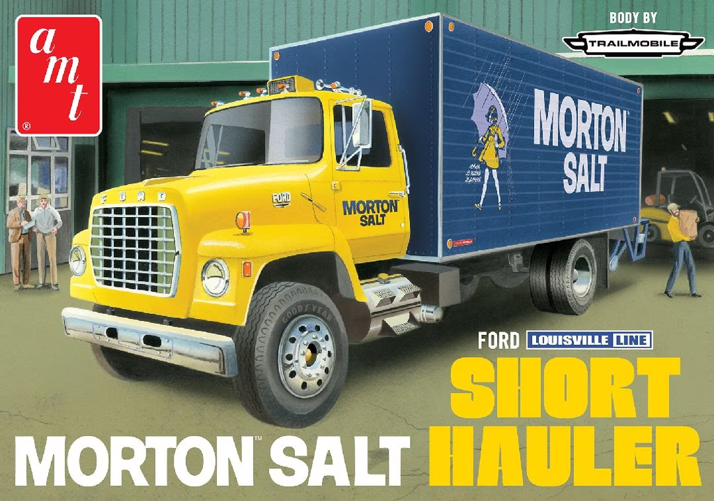 AMT : Ford Louisville Line Truck Morton Salt Short Hauler | Hobby2000 ...